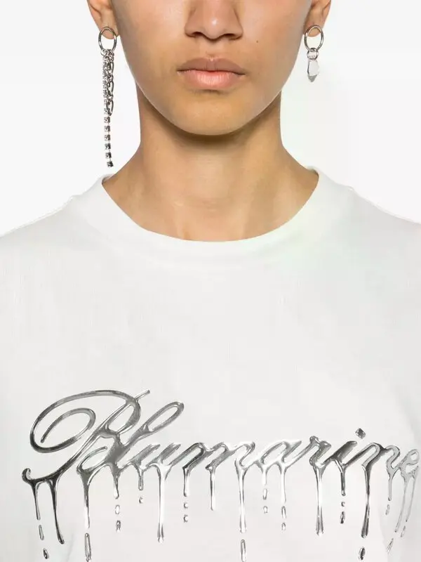 Blumarine Raised Logo T-shirt
