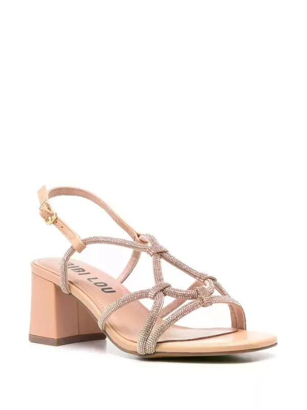BIBI LOU 60mm Liv Sandals - Neutrals