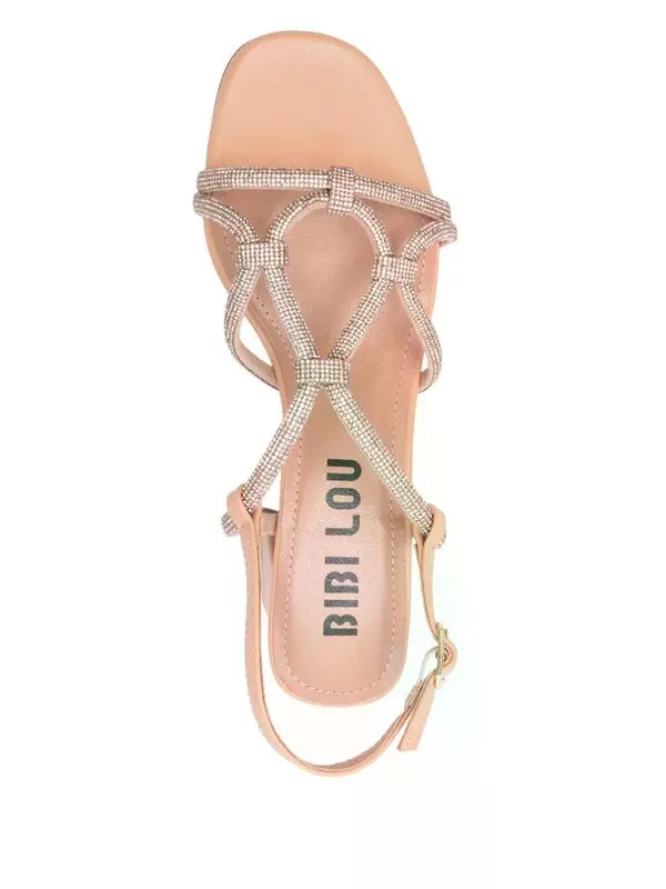 BIBI LOU 60mm Liv Sandals - Neutrals