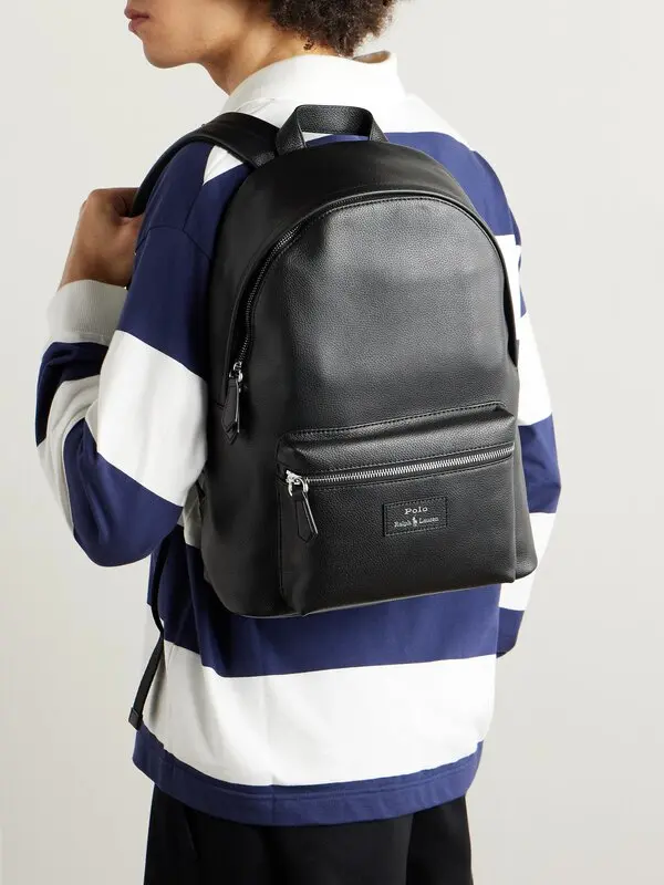 Polo Ralph Lauren Full-grain Leather Backpack