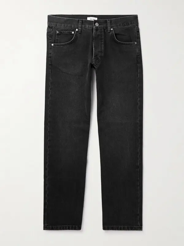 Nn07 Sonny 1866 Straight-leg Jeans - Black