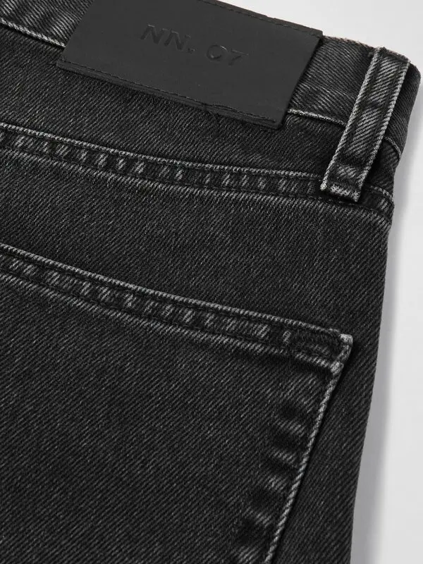 Nn07 Sonny 1866 Straight-leg Jeans - Black