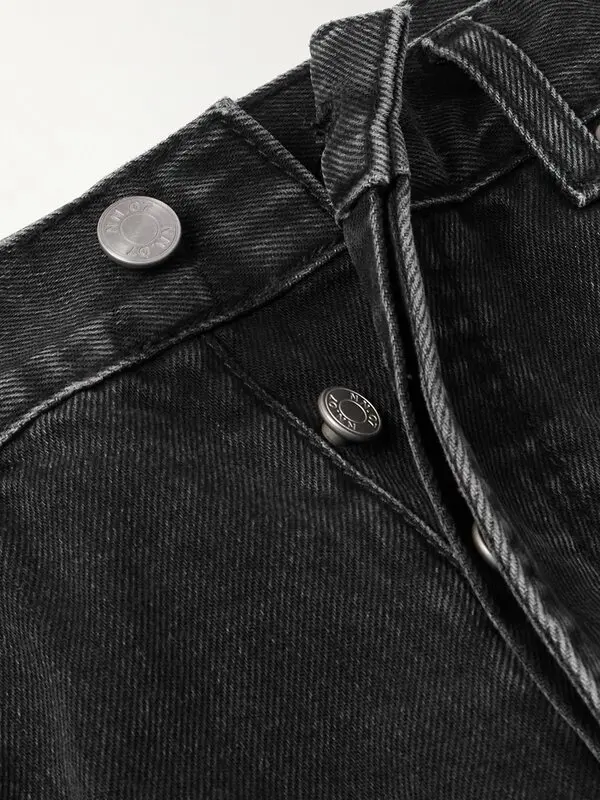 Nn07 Sonny 1866 Straight-leg Jeans - Black