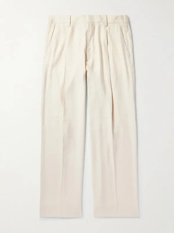 Nn07 Kay 1808 Straight-leg Trousers - Neutrals