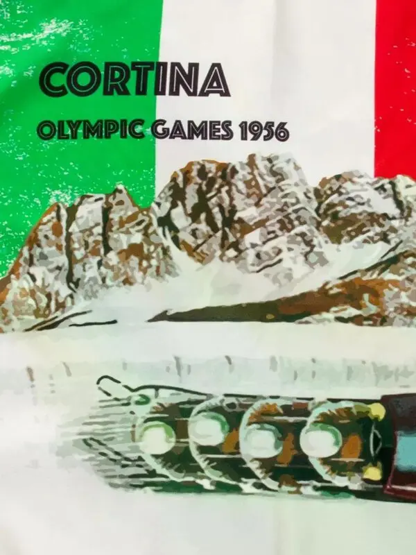 FEFÈ Cortina Olympics Games-print Pocket Scarf