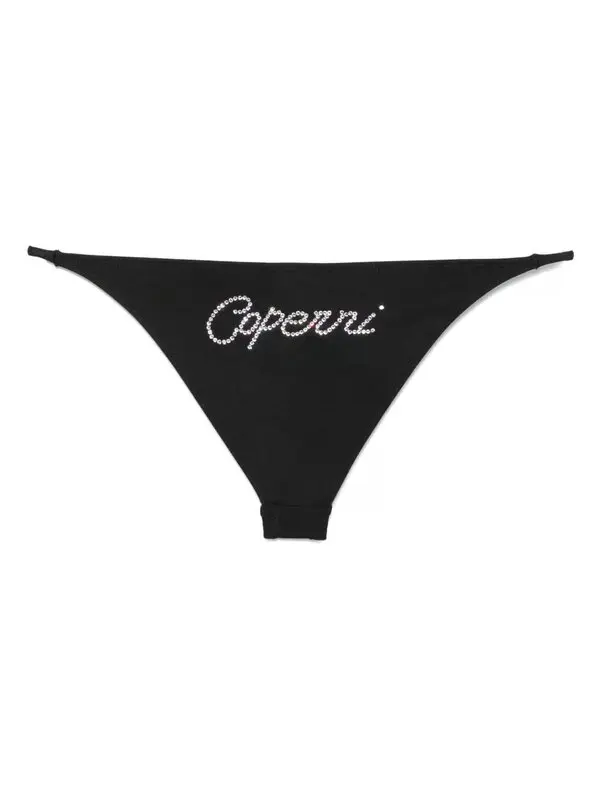 Coperni Crystal-logo Bikini Bottoms