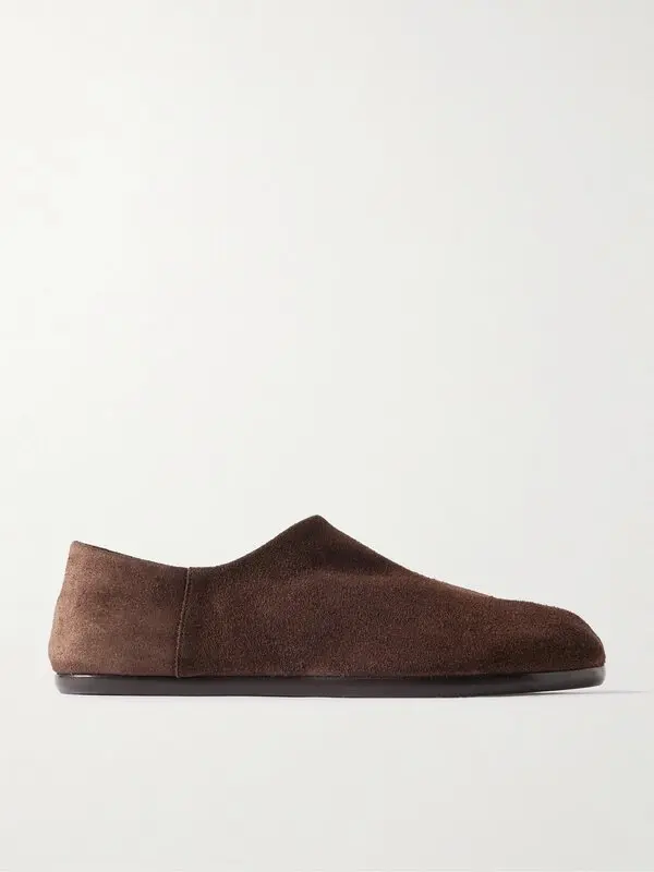 MAISON MARGIELA Tabi Split-toe Loafers - Brown