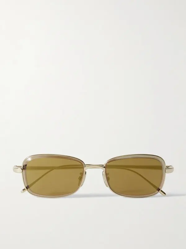 Loewe Square-frame Sunglasses - Gold