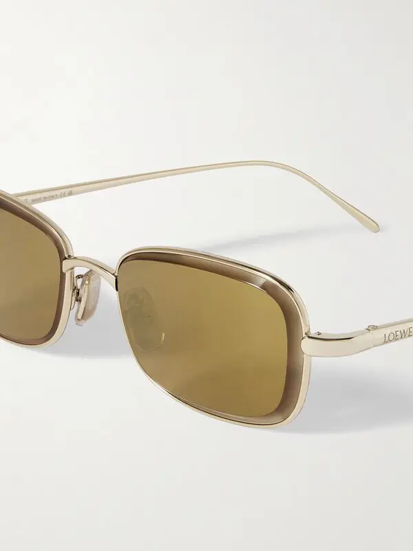 Loewe Anagram Geometric Sunglasses