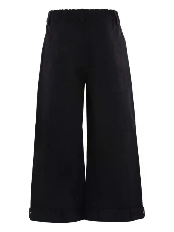 MELITTA BAUMEISTER Belted Cropped Jeans