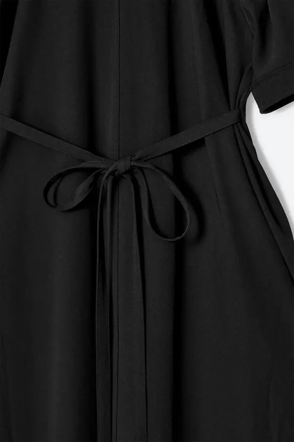 Cos Tie-detail Maxi Dress