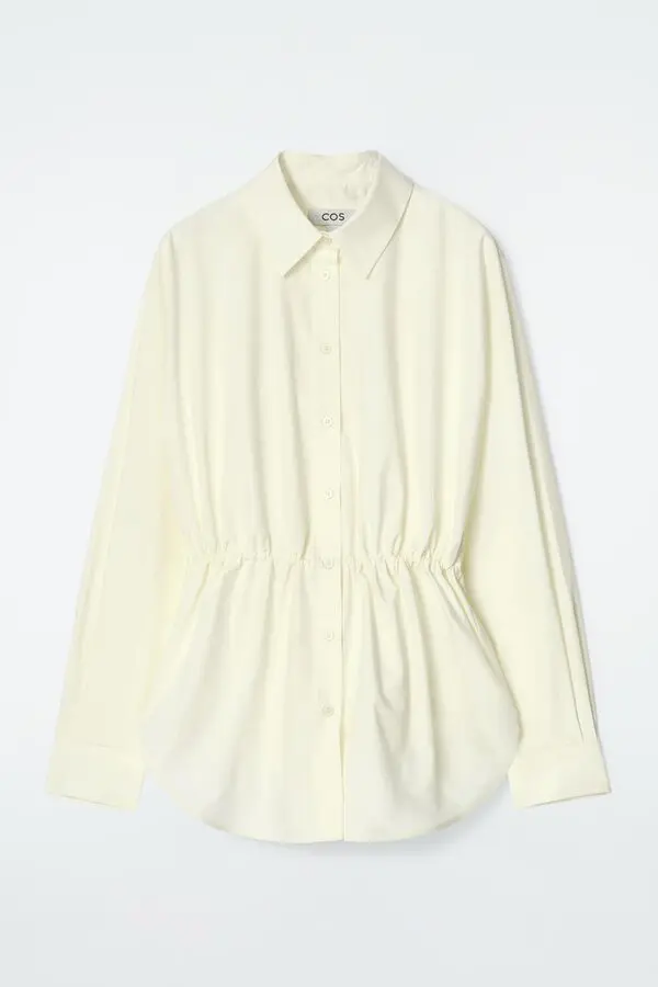 Cos Drawstring-waist Shirt