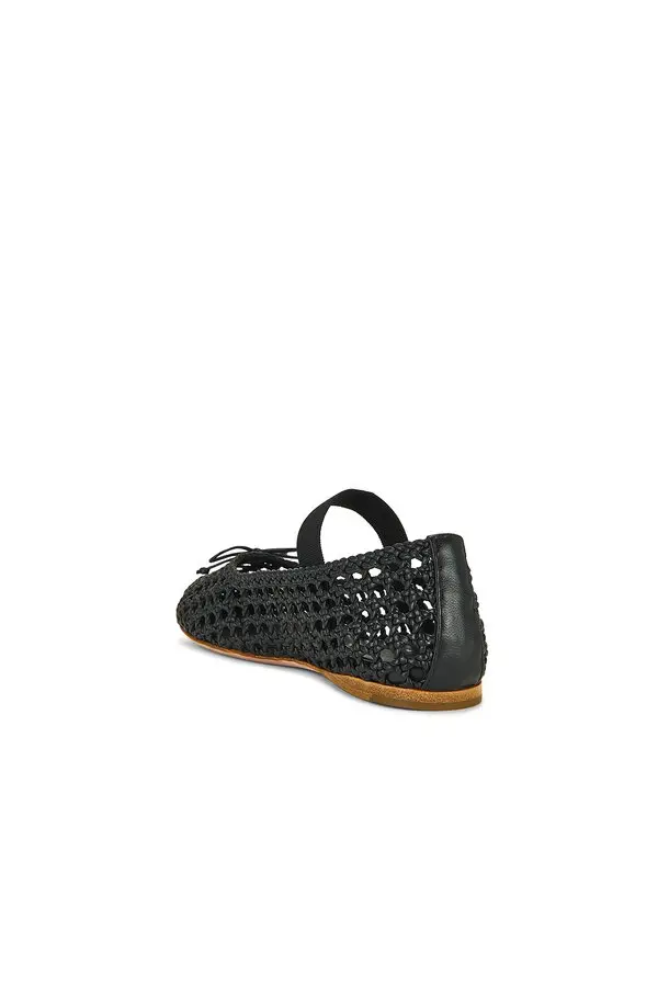 Miu Miu Ballet Flat - Nero