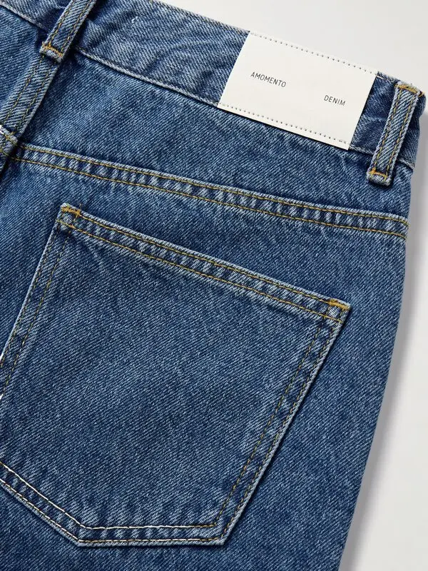 AMOMENTO Straight Leg Jeans