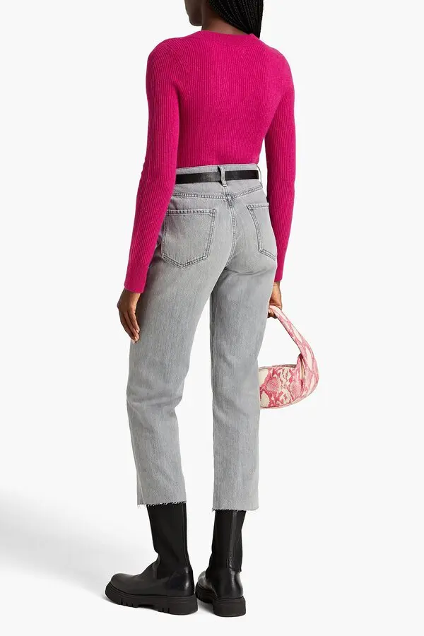 FRAME Le Jane Cropped Straight-leg Jeans