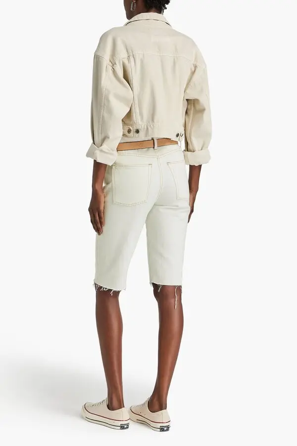 FRAME Denim Shorts - Ivory