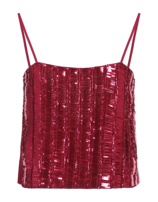 Pinko Sequin-appliqued Crop Top