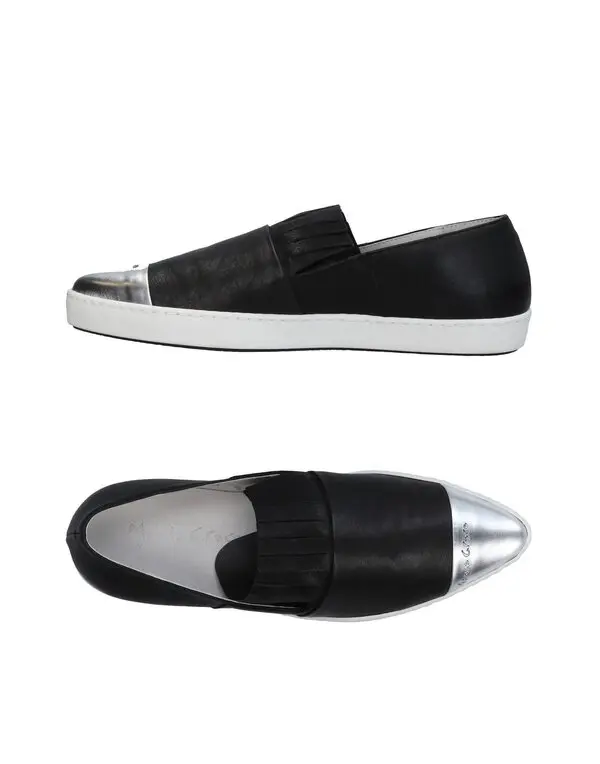 MANILA GRACE Leather Sneakers