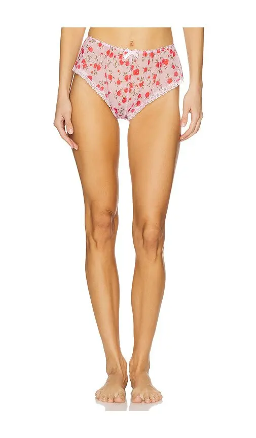 For Love & Lemons Lottie Sleep Short - Pink