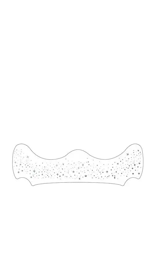 FAZIT BEAUTY Glitter Freckle Makeup Patches - Silver