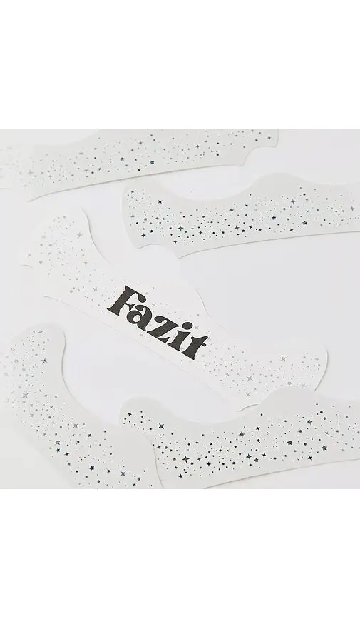 FAZIT BEAUTY Glitter Freckle Makeup Patches - Silver