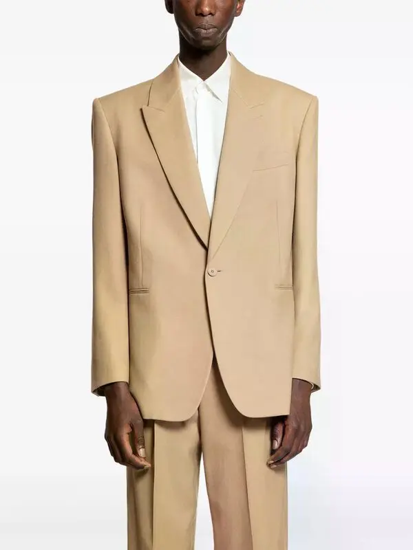 Saint Laurent Wool Gabardine Blazer