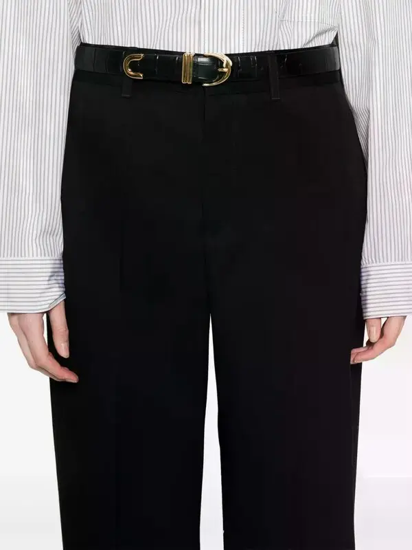 JIL SANDER Virgin-wool Gabardine Trousers