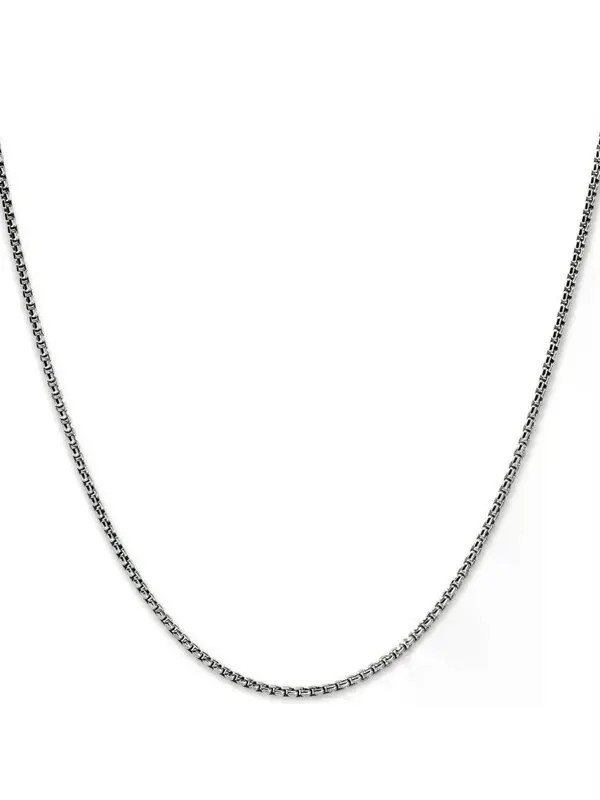 John Hardy Box Chain Necklace - Silver
