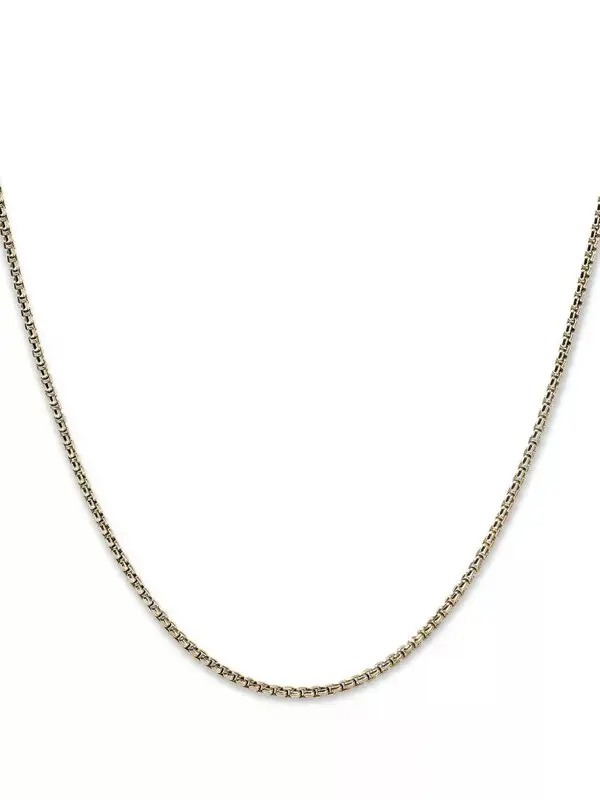 John Hardy 14kt Yellow Box Chain Necklace - Gold