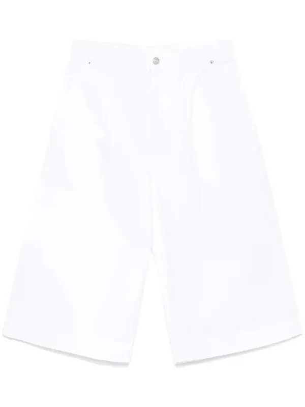 Moschino Cotton Shorts - White