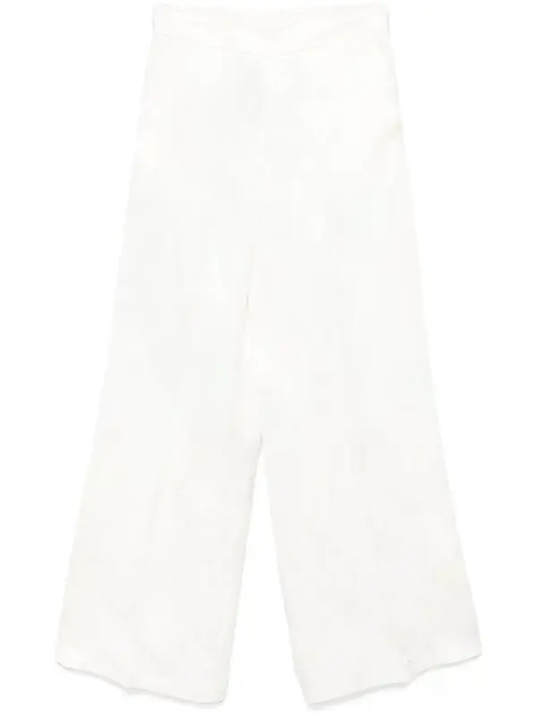 TWINSET Jacquard Palazzo Trousers