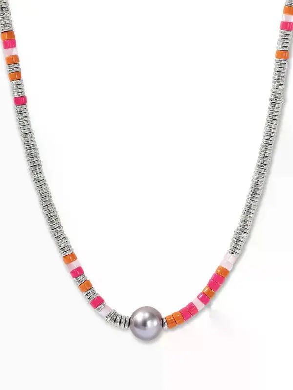 John Hardy Heishi Necklace - Silver