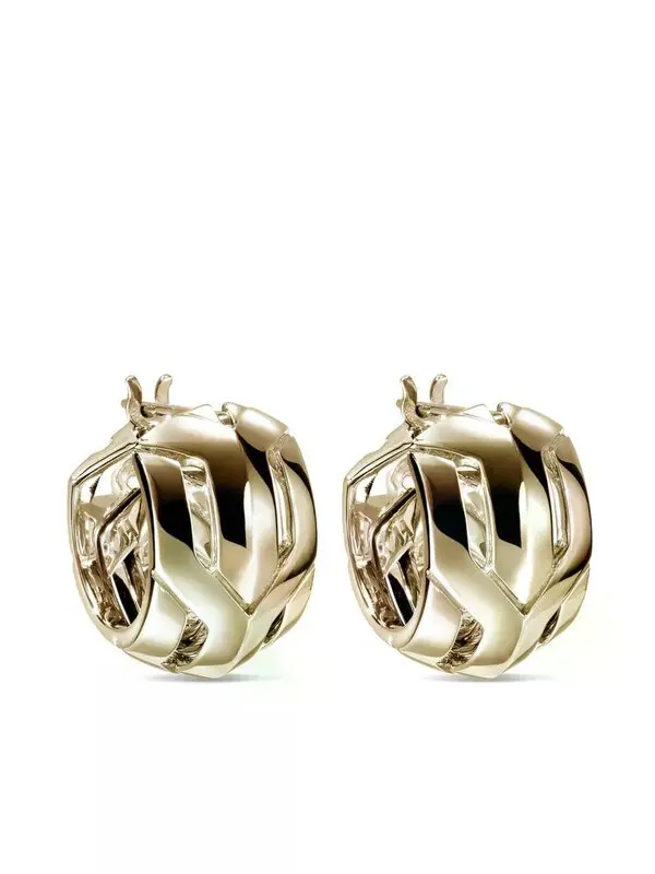 John Hardy Icon 50 Hoop Earrings - Gold
