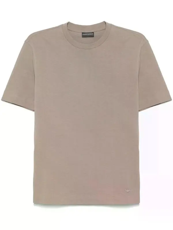 Emporio Armani Waves-jacquard T-shirt