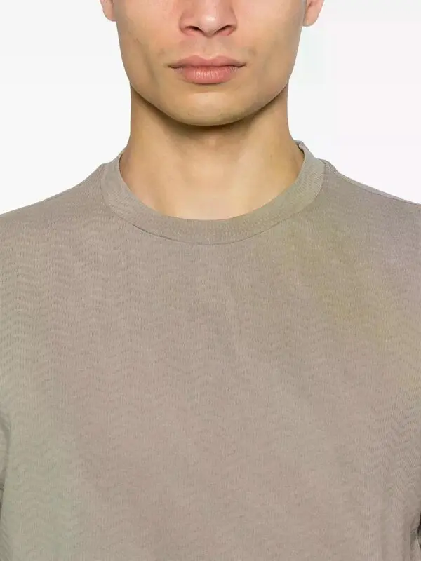 Emporio Armani Waves-jacquard T-shirt