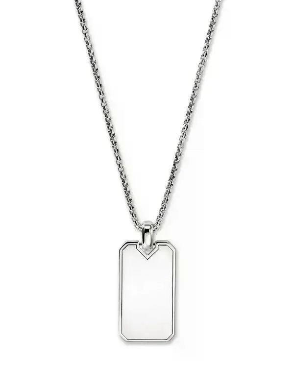 John Hardy Icon Tag Necklace
