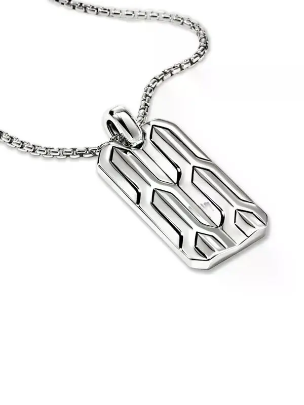 John Hardy Icon Tag Necklace