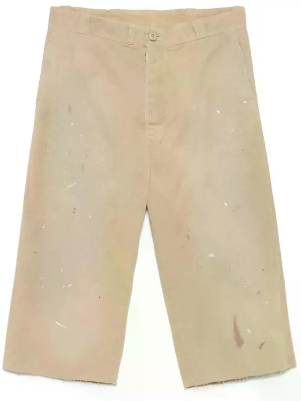 MAISON MARGIELA Paint-splatter Shorts
