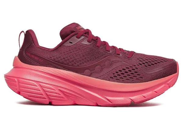 Saucony Guide 17 - Currant/cayenne