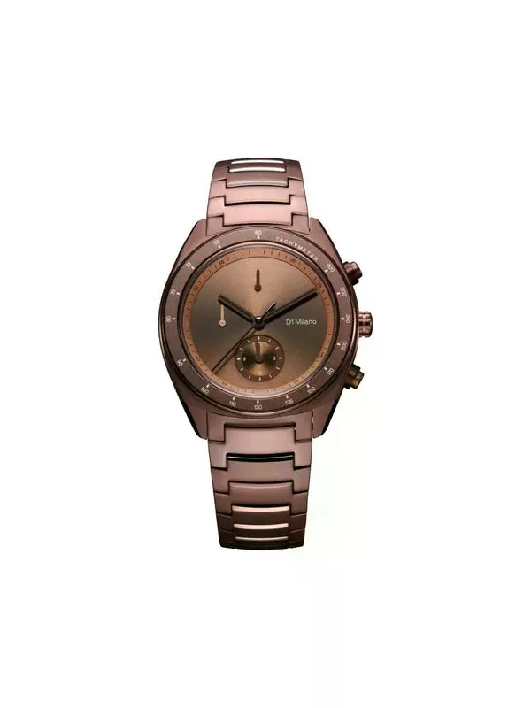D1 MILANO 40mm Chronograph Watch - Brown