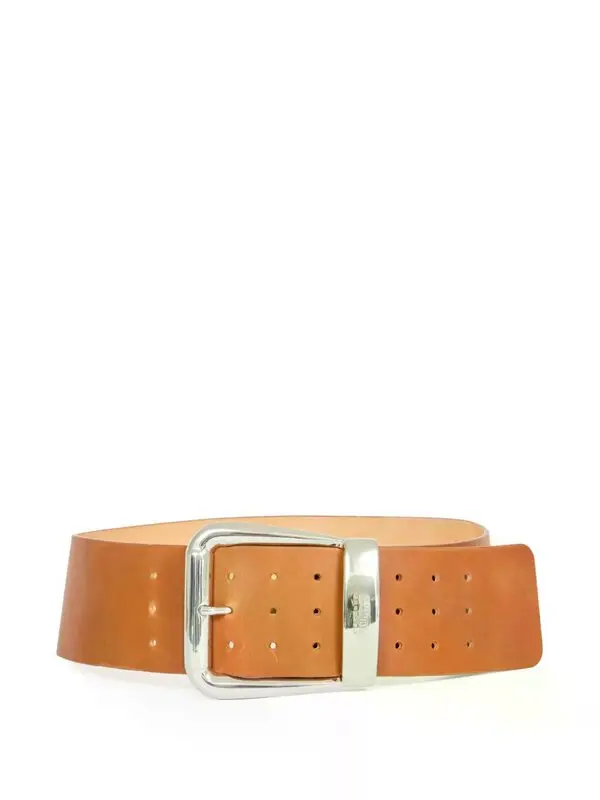 MAISON MARGIELA Leather Belt - Brown