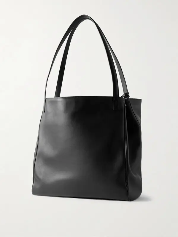Balenciaga Rodeo North-South Leather Tote Bag - Black | Editorialist