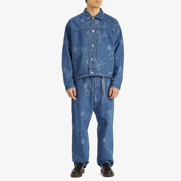 MASTERMIND WORLD Monogram Denim Jacket