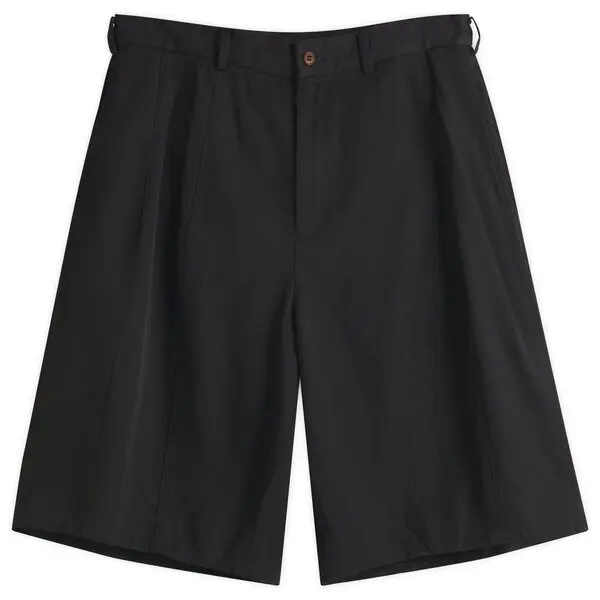Comme Des Garçons Soft Twill Pleated Shorts