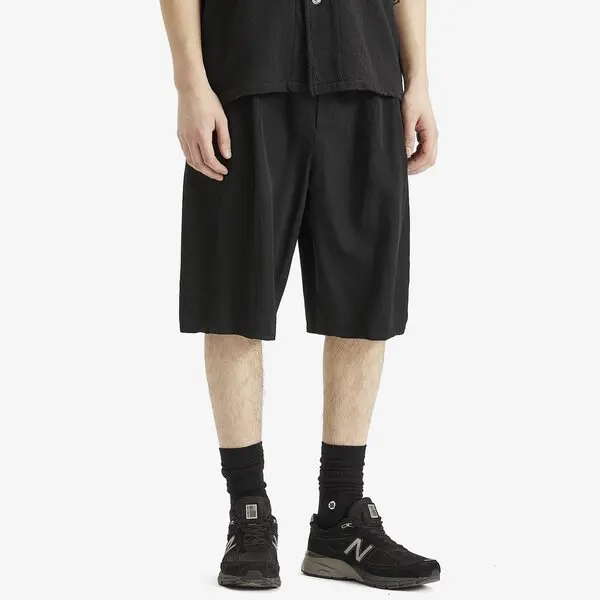 Comme Des Garçons Soft Twill Pleated Shorts