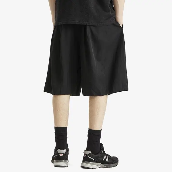Comme Des Garçons Soft Twill Pleated Shorts