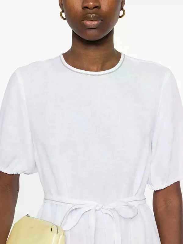 Peserico Bead-detail Midi Dress