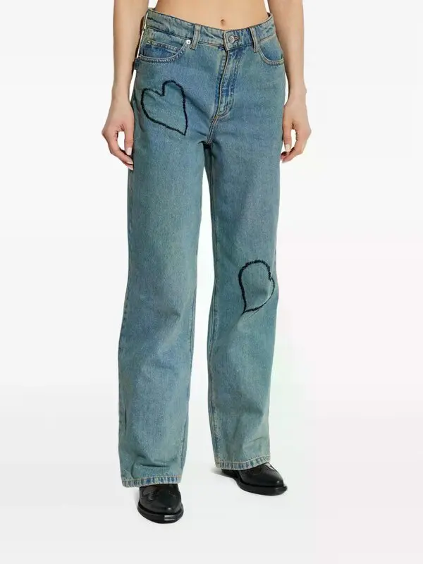 Zadig&Voltaire Elio Straight-leg Jeans - Blue