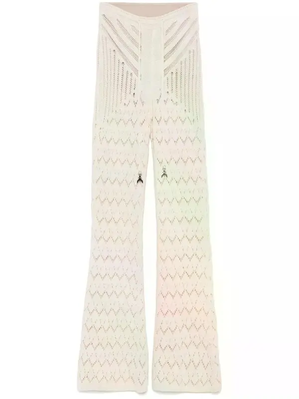 Patrizia Pepe Openwork Trousers