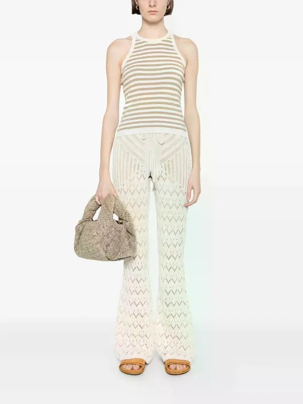 Patrizia Pepe Openwork Trousers